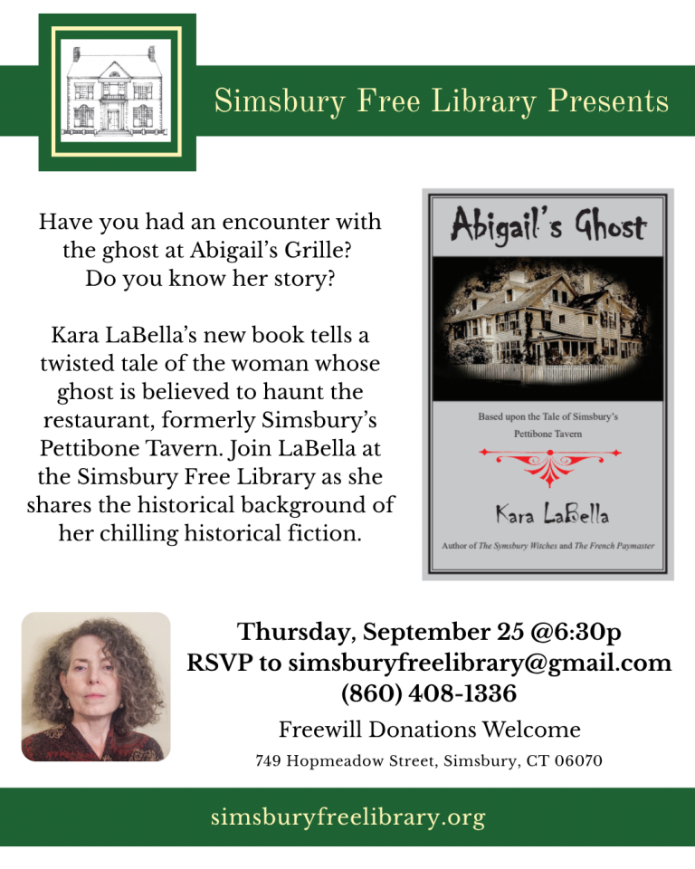 Kara LaBella at SFL | Simsbury Free Library